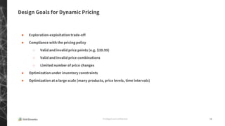 Building an algorithmic price management system using ML | PPTX