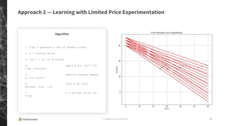 Building an algorithmic price management system using ML | PPTX