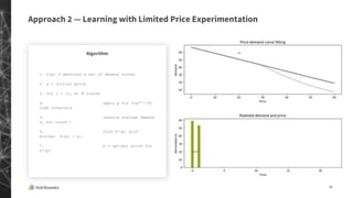 Building an algorithmic price management system using ML | PPTX