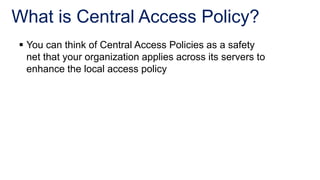 Dynamic access control sbc12 - thuan nguyen | PPTX