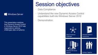 Dynamic access control sbc12 - thuan nguyen | PPTX