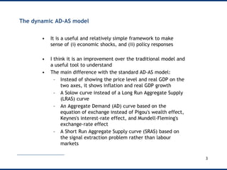 The Dynamic AD AS Model | PPTX