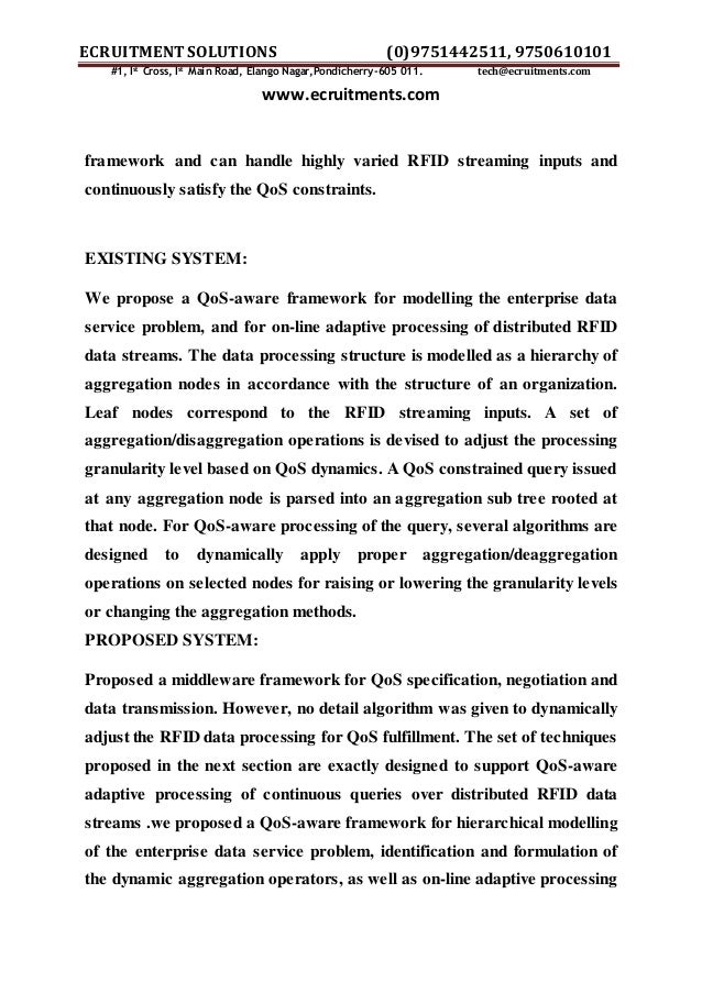 Dynamic Aggregate An Elastic Framework For Qo S Aware Distributed Pro…