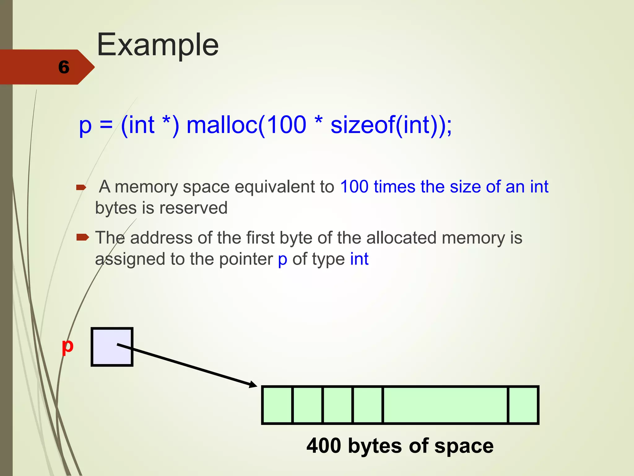Dynamic allocation | PPT