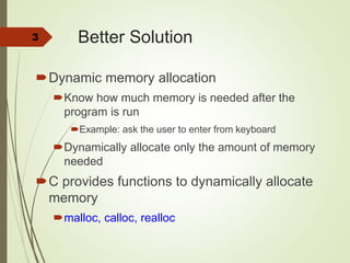 Dynamic allocation | PPT