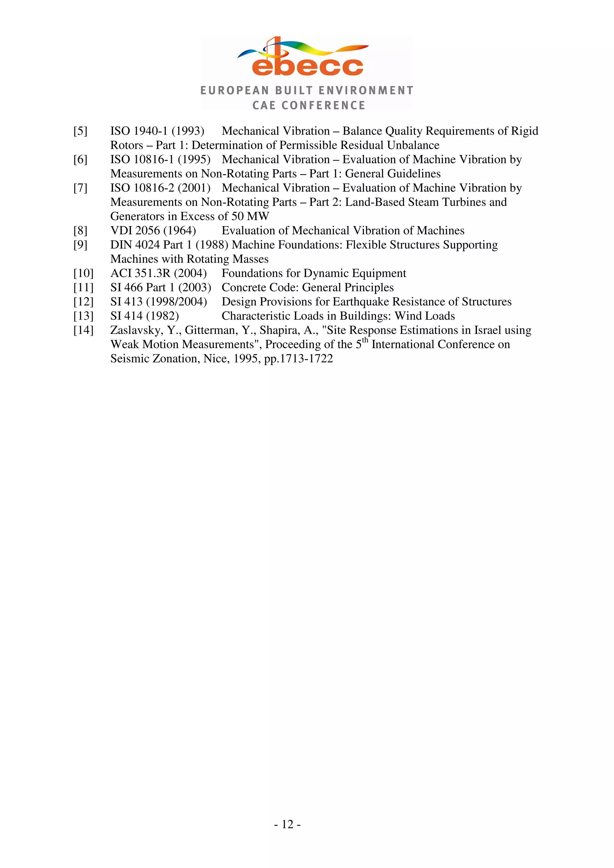 Dynamic analysis and structural design of turbine generator foundations ...