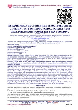 Dynamic analysis of_high_rise_structures | PDF