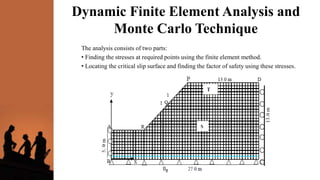 Dynamic Analysis of Slope Stability | PPTX