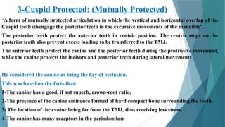 dynamic and static occlusion in fixed prosthodontics.pptx