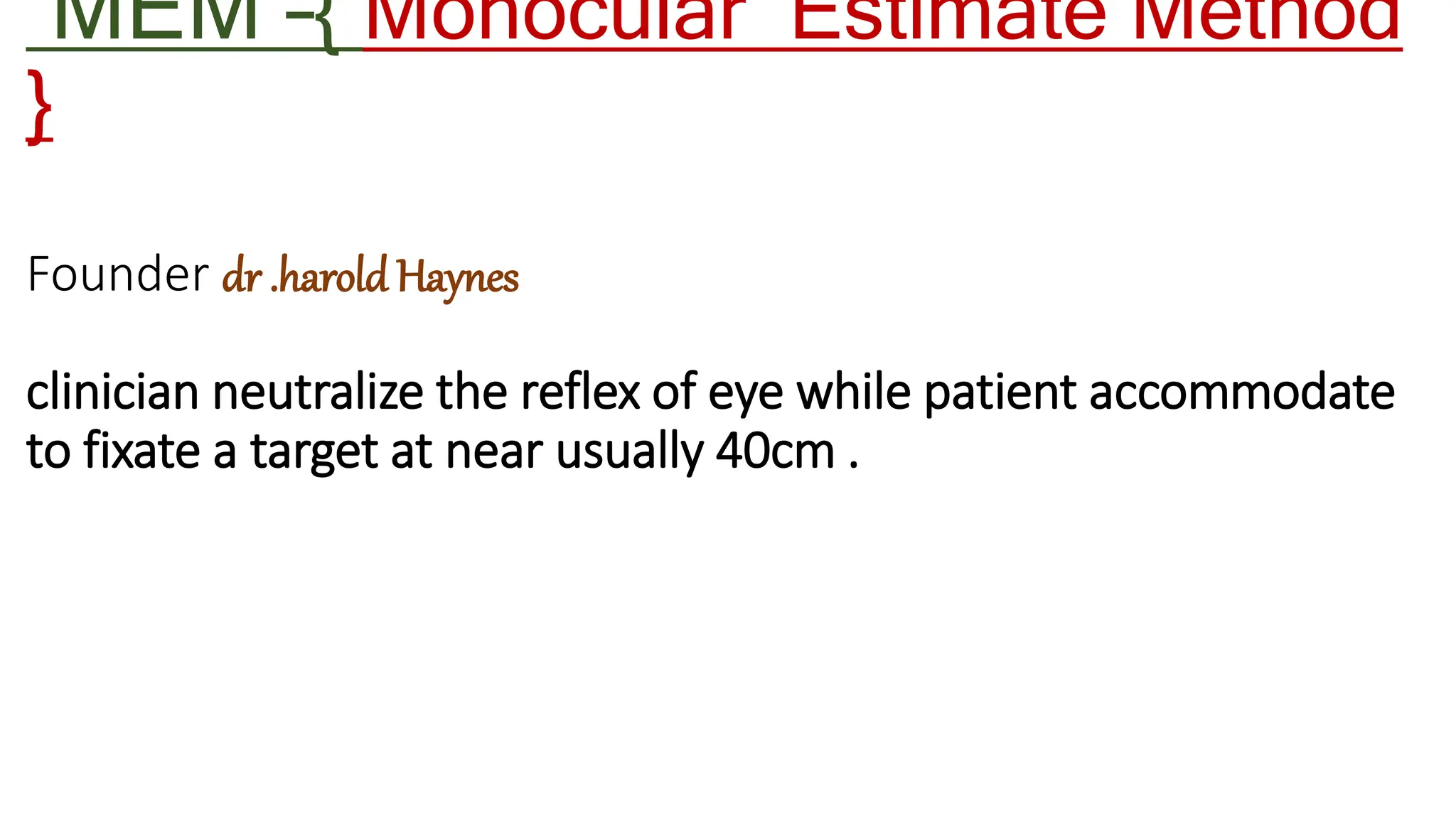 BASICS DYNAMIC AND STATIC RETINOSCOPY... | PPTX
