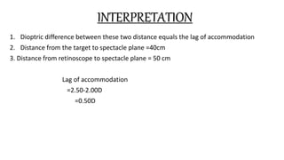 BASICS DYNAMIC AND STATIC RETINOSCOPY... | PPTX