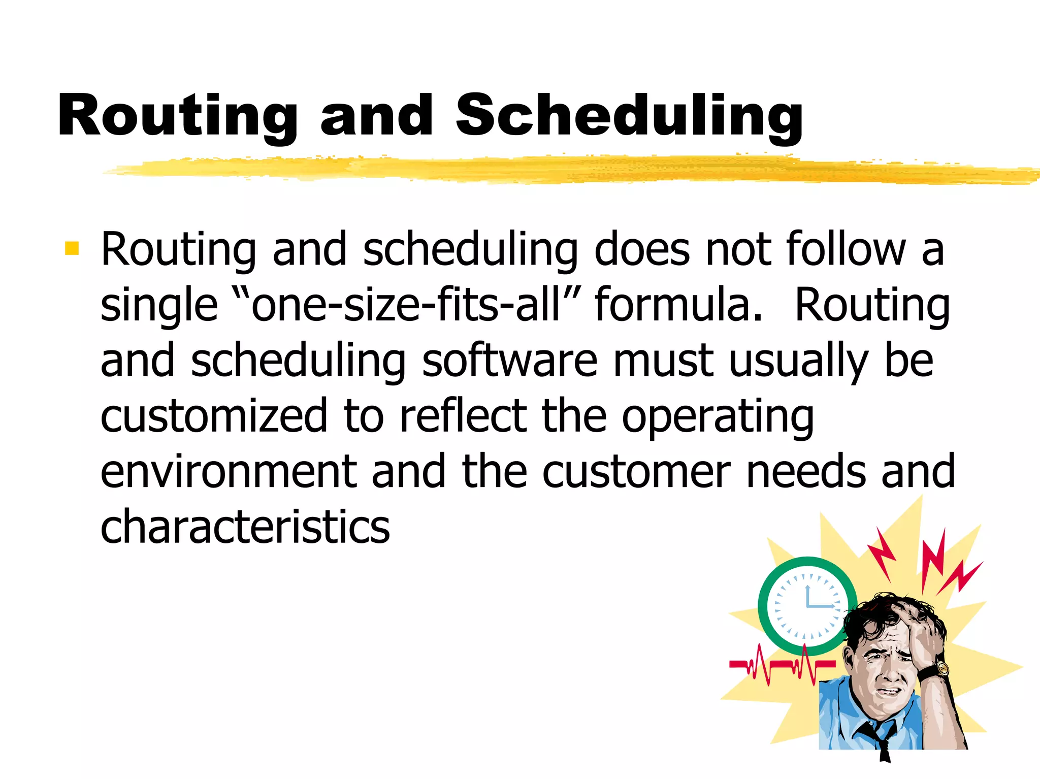 Supply chain logistics : vehicle routing and scheduling | PDF | Logistics and Transportation ...