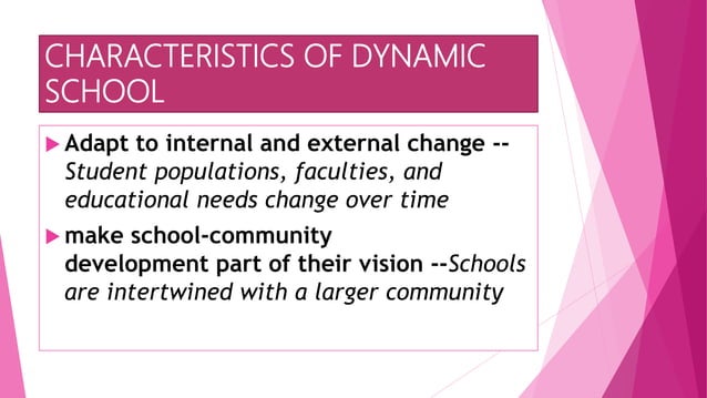 Dynamic and traditional school | PPTX | Primary Education | Education