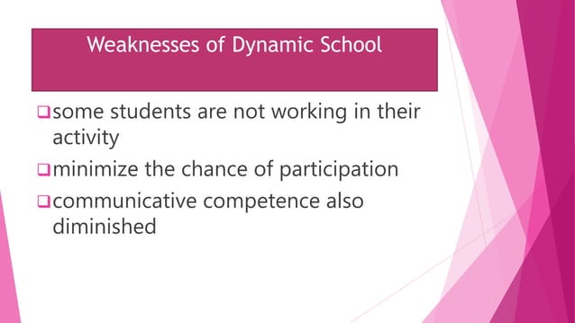 Dynamic and traditional school | PPTX | Primary Education | Education