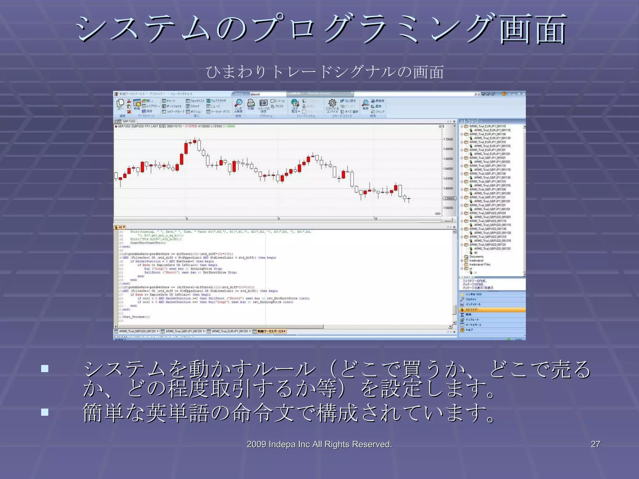 Dynamic+arms+fx091111 | PPT | Stocks and Bonds | Personal Investing
