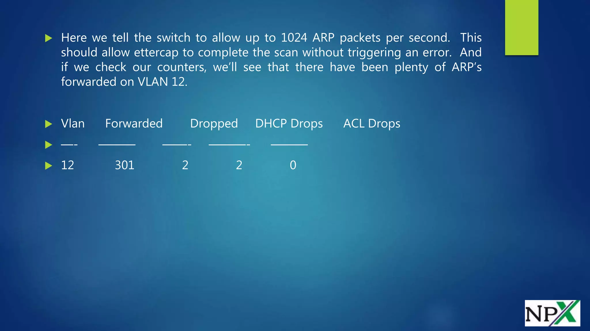 Dynamic ARP Inspection (DAI) | PPTX