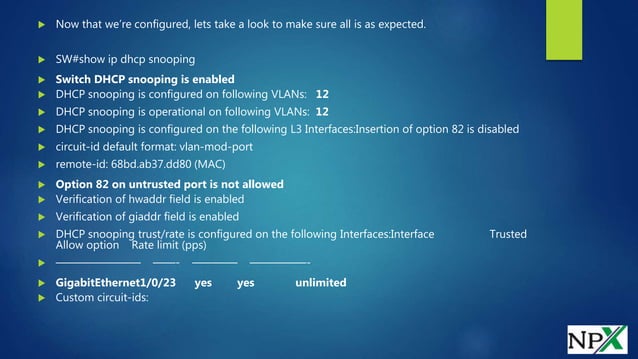 Dynamic ARP Inspection (DAI) | PPTX