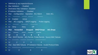 Dynamic ARP Inspection (DAI) | PPTX