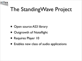 Joe Berkovitz - Dynamic Audio Synthesis on the Flash Flex Platform | PDF
