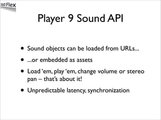 Joe Berkovitz - Dynamic Audio Synthesis on the Flash Flex Platform | PDF