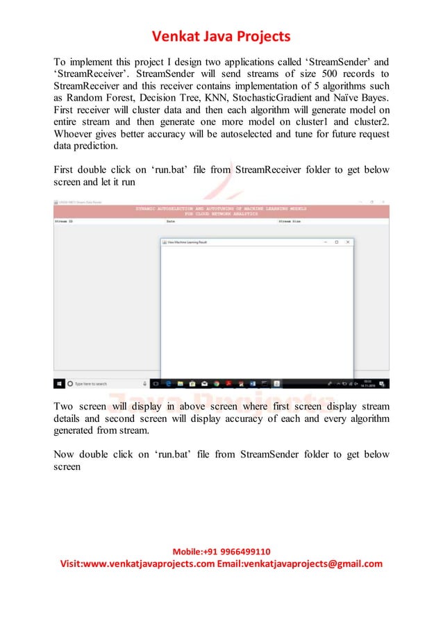 Dynamic autoselection and autotuning of machine learning models forcloud network analytics | DOCX