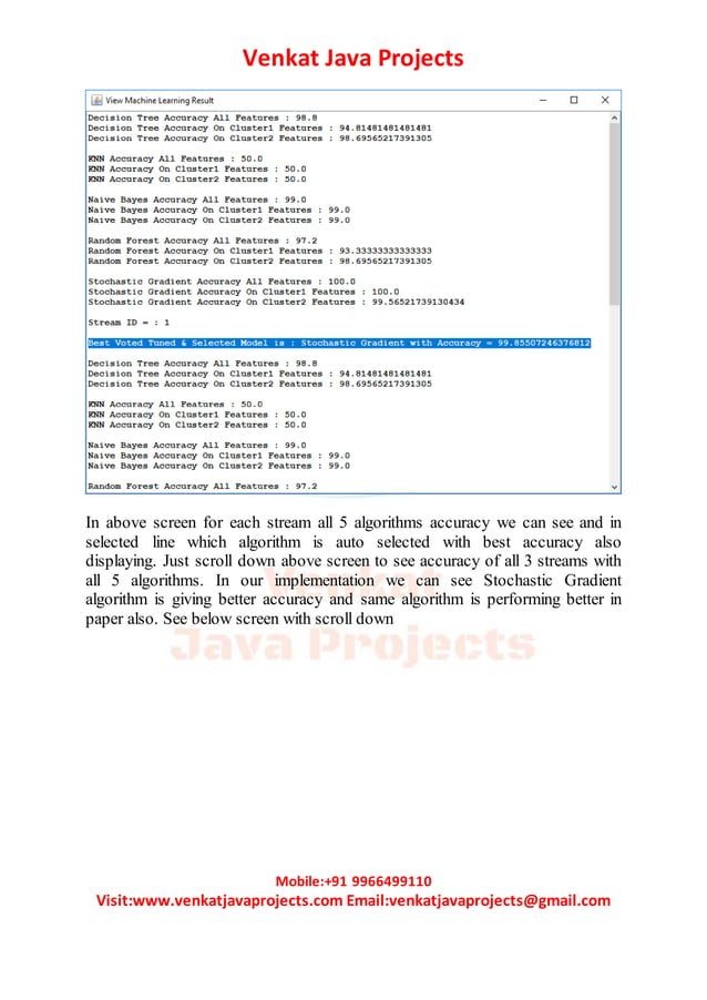 Dynamic autoselection and autotuning of machine learning models forcloud network analytics | DOCX