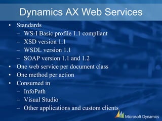 Microsoft Dynamics AX Enterprise Resource Planning | PPTX | Databases | Computer Software and ...