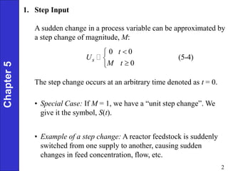 Dynamic behaviour of process | PPT
