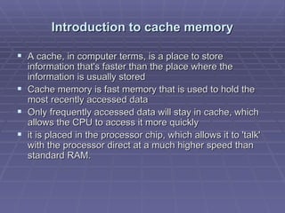 Dynamic Cache Management | PPT