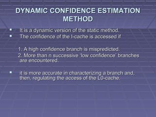Dynamic cache management | PPT