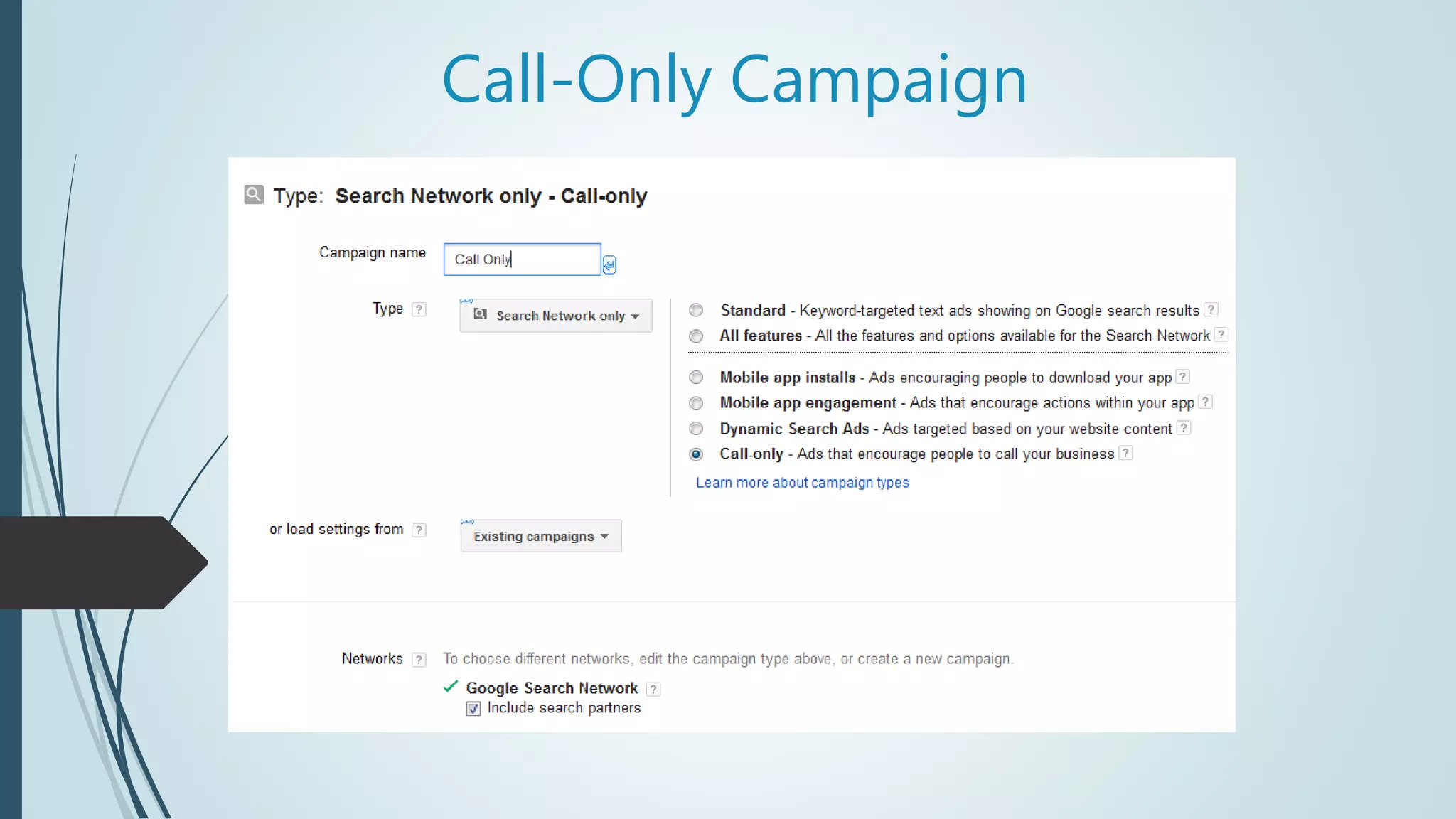 Dynamic & call only campaign ppt | PPTX