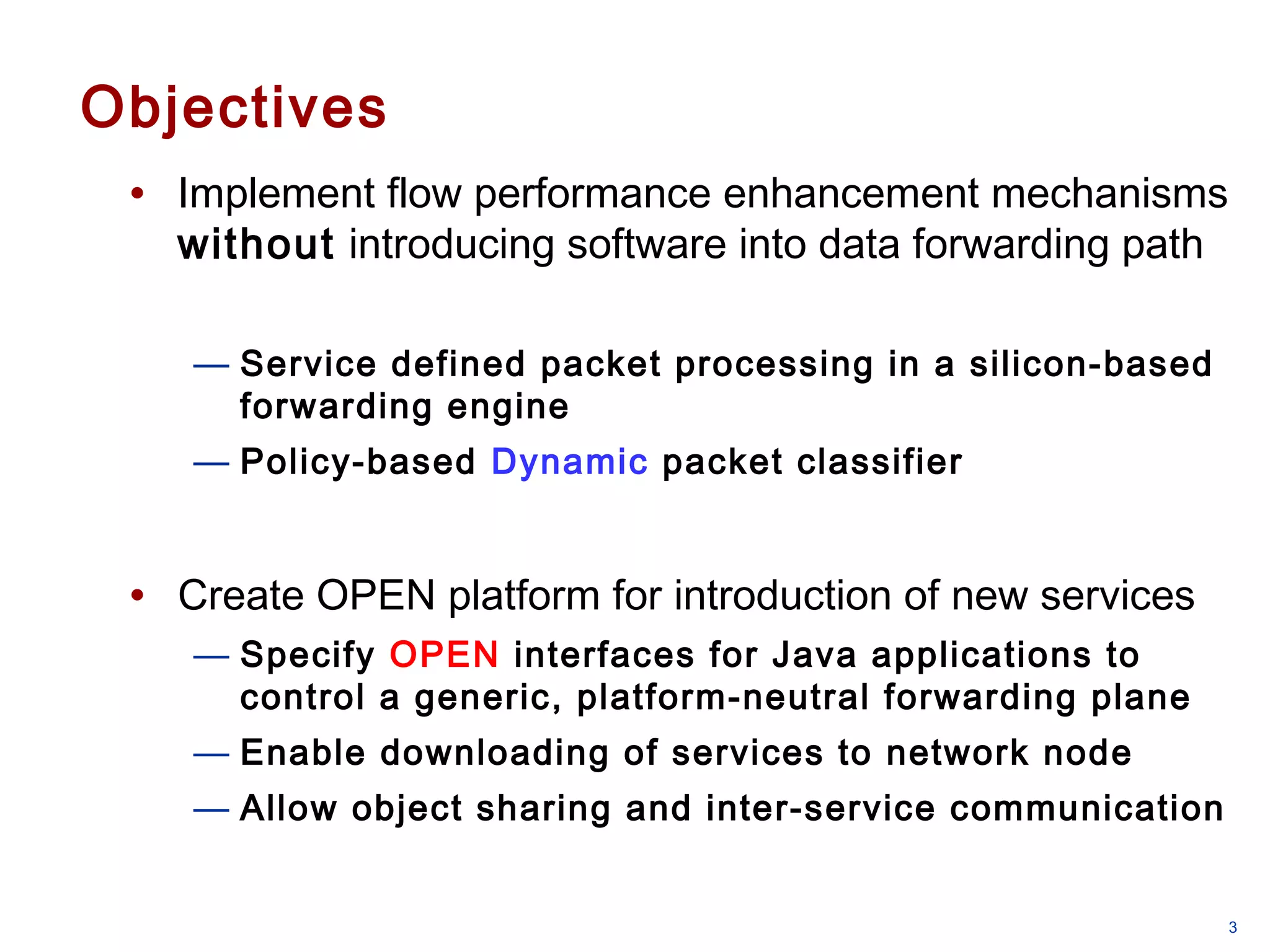 Dynamic Classification in a Silicon-Based Forwarding Engine | PPT