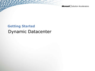 Dynamic datacenter planning and design | PPT