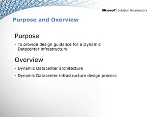 Dynamic datacenter planning and design | PPT