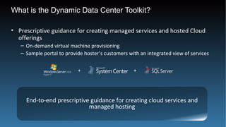 Dynamic datacenter aug09 | PPT