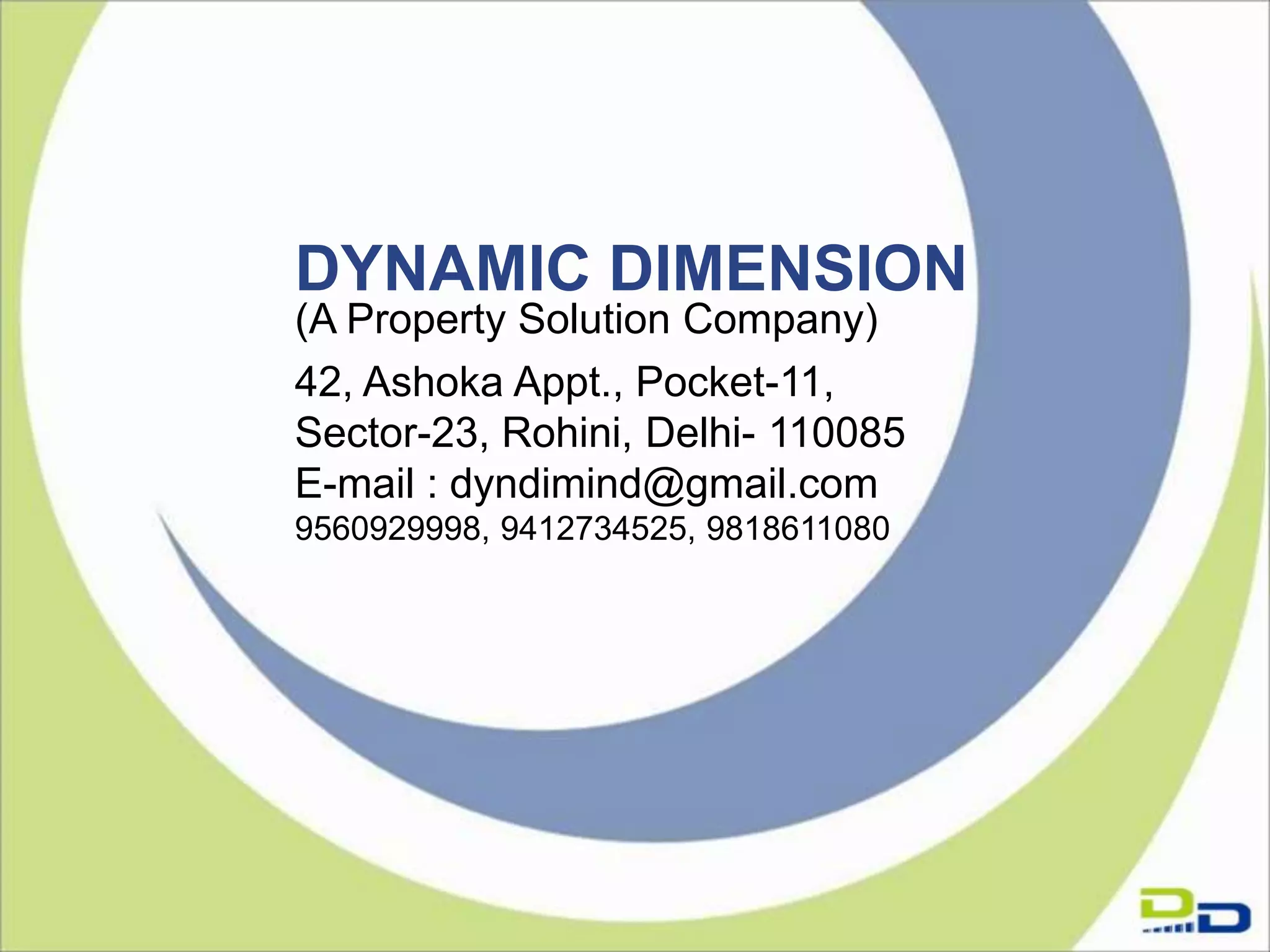 Dynamic Dimension Profile | PPT
