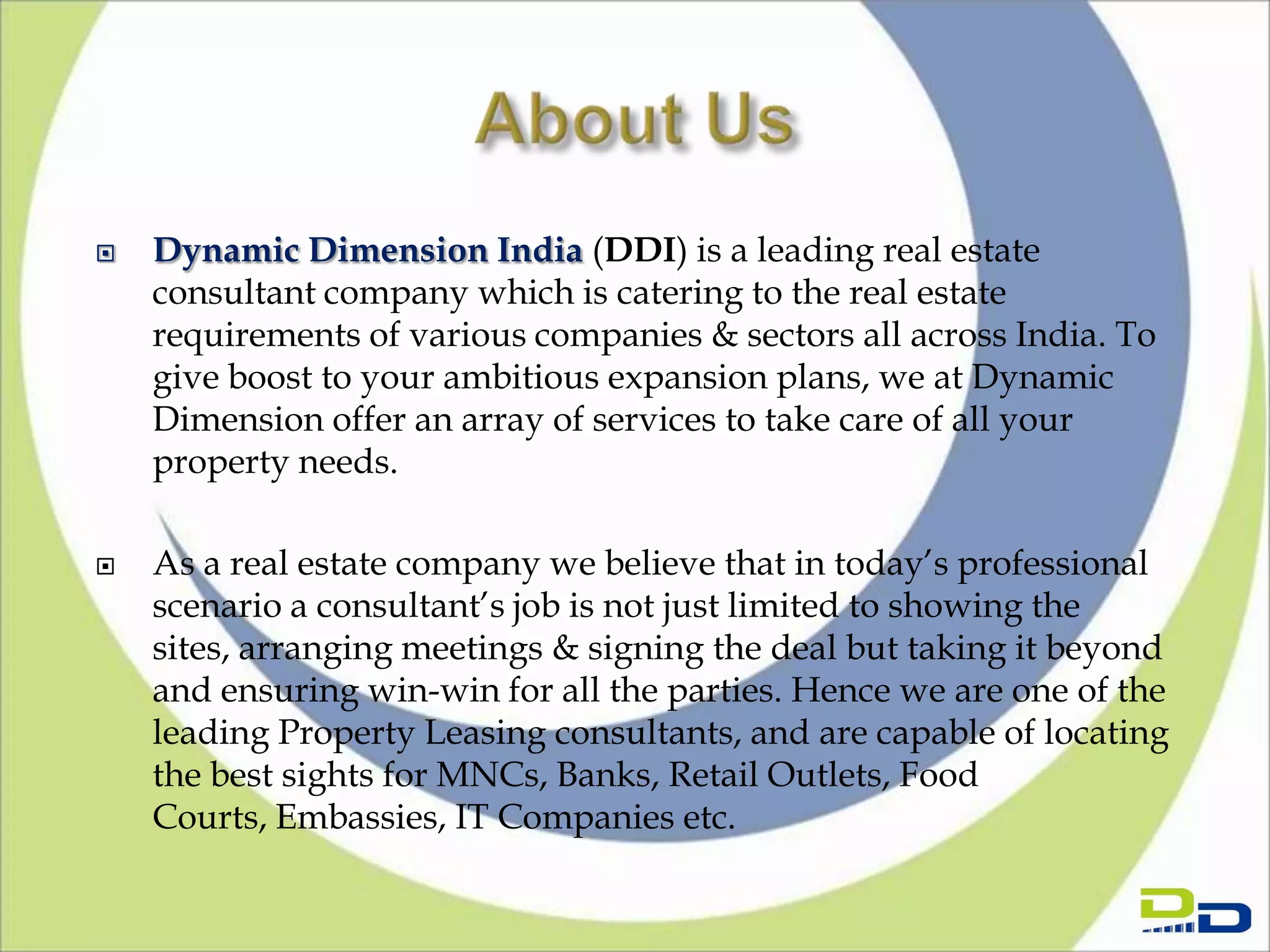 Dynamic Dimension Profile | PPT