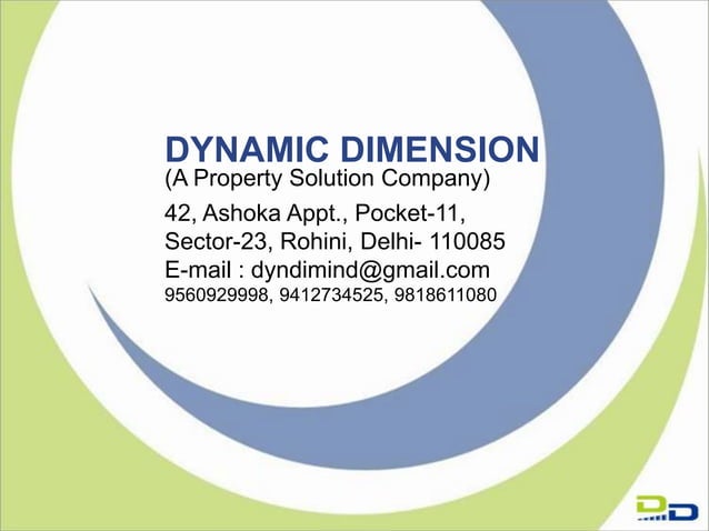 Dynamic Dimension Profile | PPT