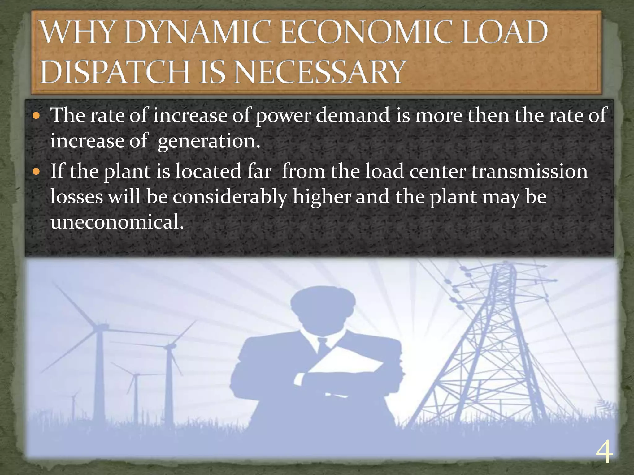 Dynamic economic load dispatch a review of solution methodologies48 | PPT