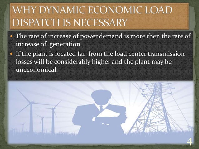 Dynamic economic load dispatch a review of solution methodologies48 | PPT