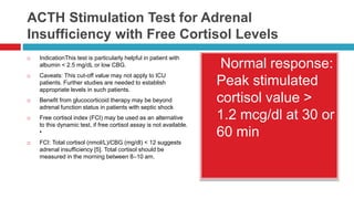 Dynamic endocrine tests | PPTX