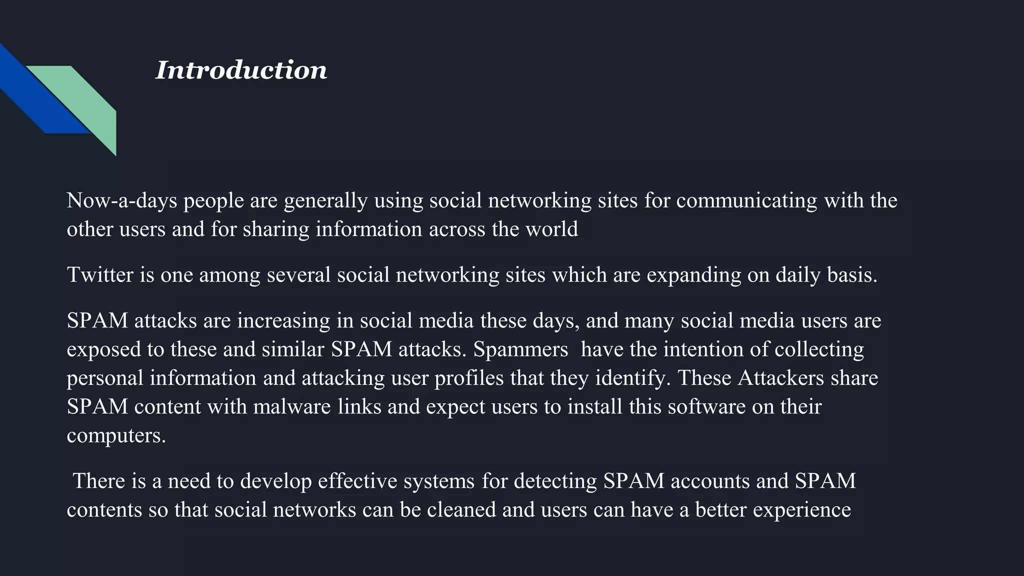 Dynamic feature selection for spam detection (1).pptx