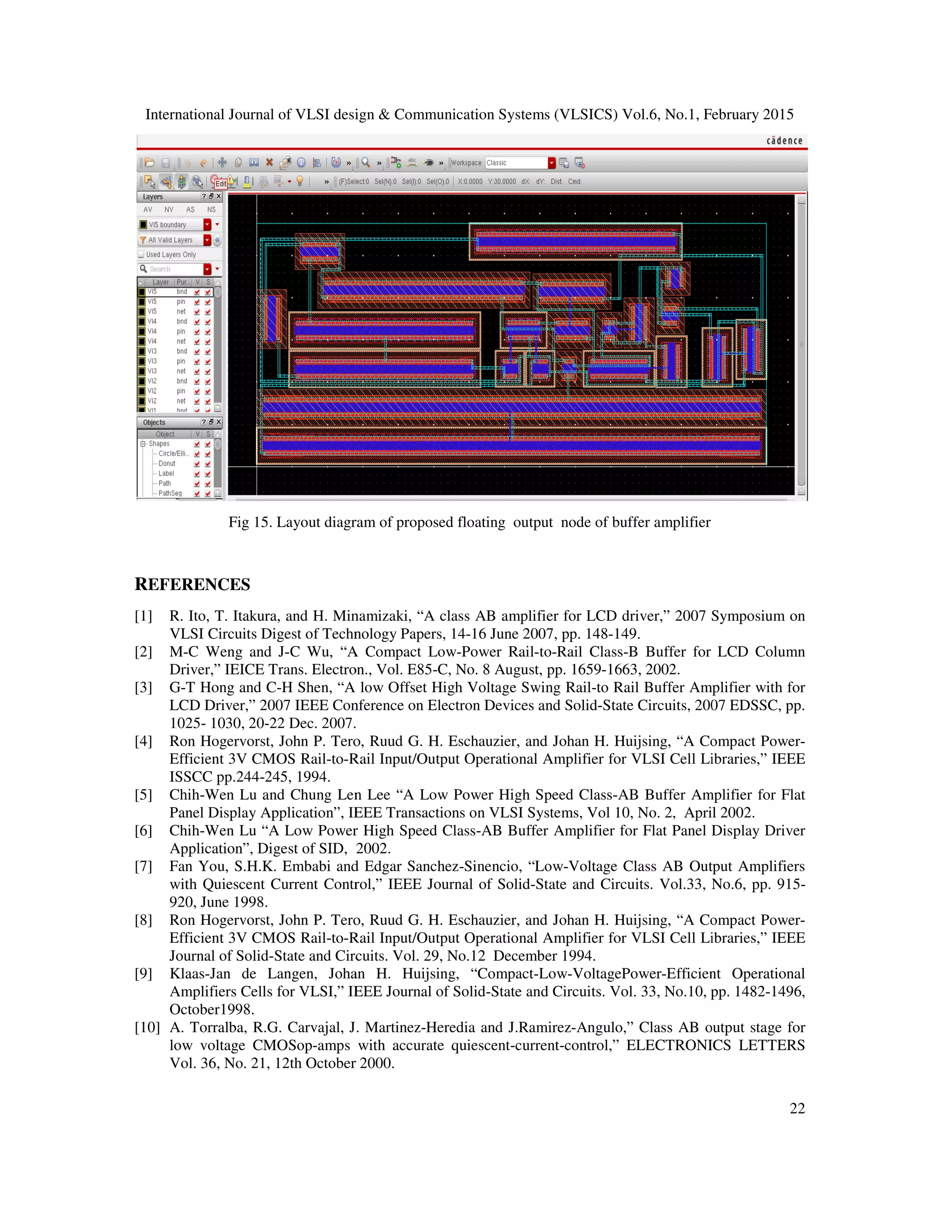 Dynamic Floating Output Stage For Low Power Buffer Amplifier For Lcd