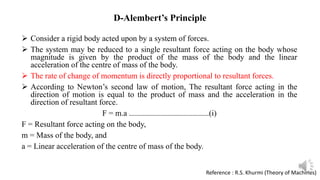 Dynamic force analysis | PDF