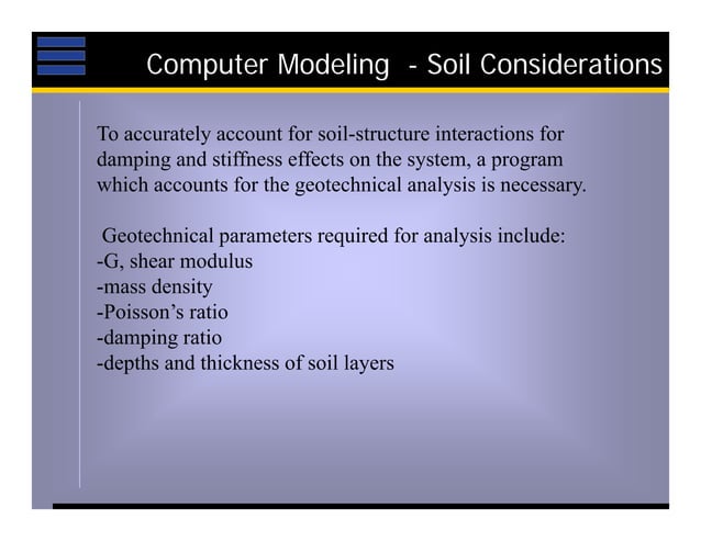 Dynamic foundations presentation | PDF