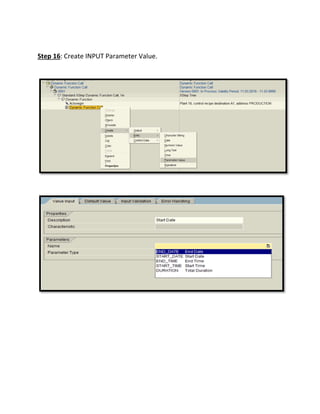 Dynamic Function Call in PI Sheet (XStep) | PDF