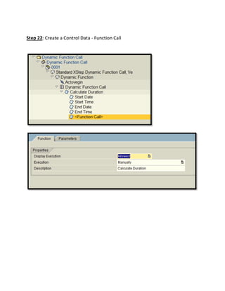 Dynamic Function Call in PI Sheet (XStep) | PDF