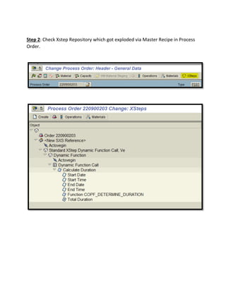 Dynamic Function Call in PI Sheet (XStep) | PDF