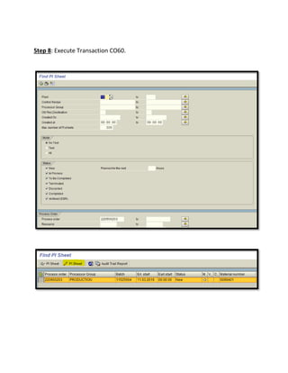 Dynamic Function Call in PI Sheet (XStep) | PDF