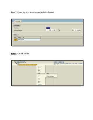 Dynamic Function Call in PI Sheet (XStep) | PDF